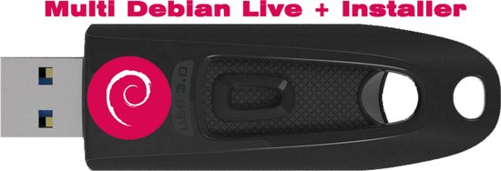 Debian Linux installatie/live stick voor Uefi & Bios computers. | bol