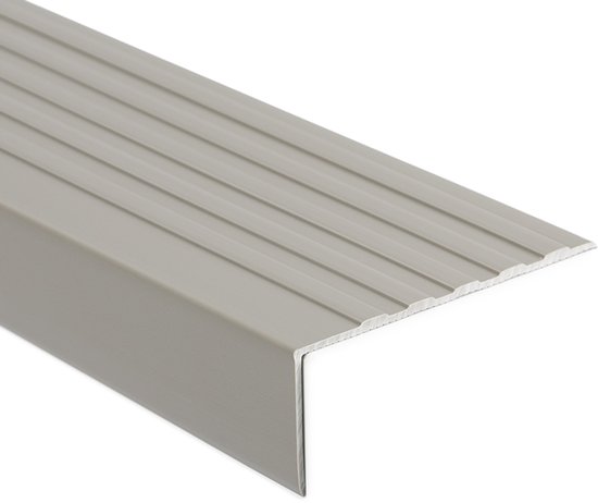 Rubbermagazijn | Trapneusprofiel - PVC | Grijs | LxBxH=1500x100x40mm ...
