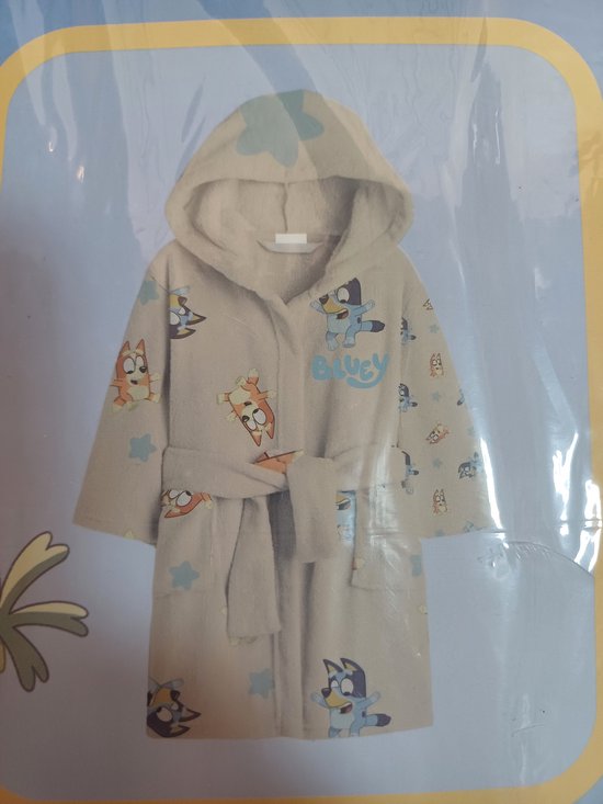 bluey badjas maat 104/110 | bol