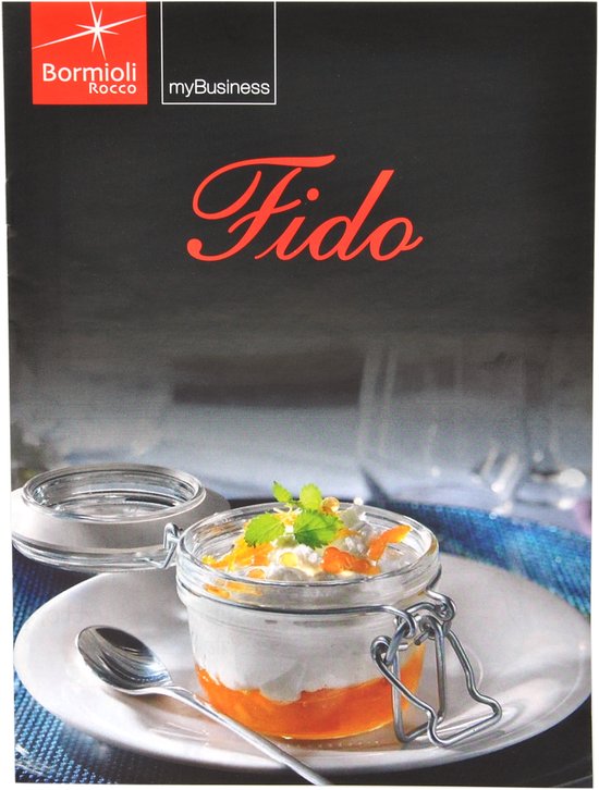 Inmaakpot met draaidop Original Fido 1,5L incl. Bormioli receptenboekje ...