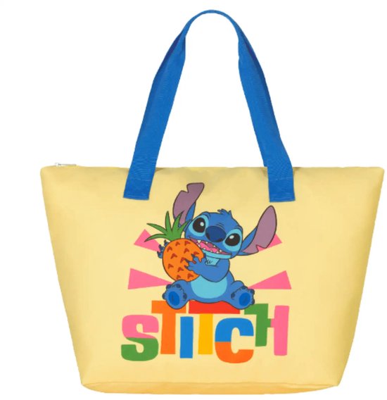 Stitch weekendtas geel 54 cm - Shoppen - Vakantietas - Disney - 1 vak | bol