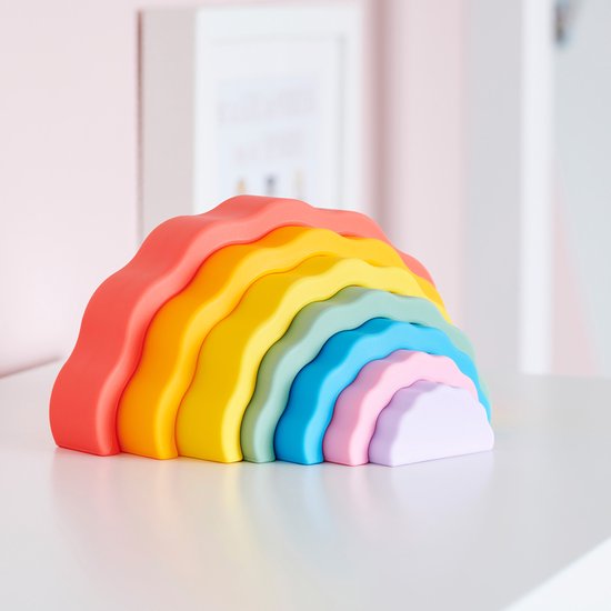 SiliSoft® Wobble Rainbow (Regenboog) | bol