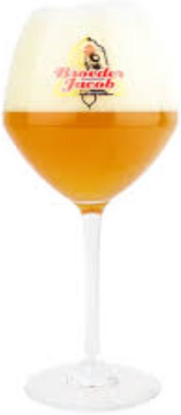 Broeder Jacob Bierglas op voet 33cl (nieuw) | bol