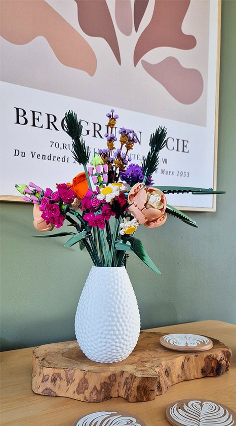 Vaas Florium — Perfect voor o.a. lego Bloemen, Boeket & Botanical ...