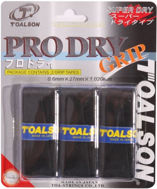 Toalson Badminton Overgrip Pro Dry | bol