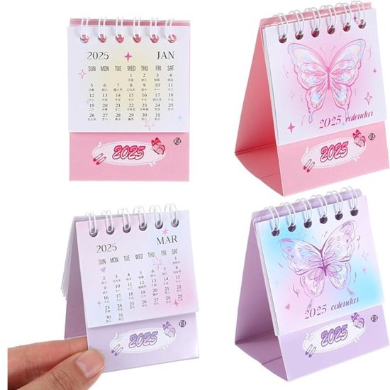 Bureau Kalender 2025 - Bureaukalender 2025 Staand - Bureau Kalender ...