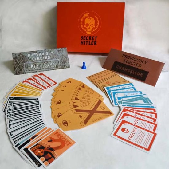 Secret Hitler - Secret Hitler Bordspel – Sociaal Deductiespel voor 5-10 ...