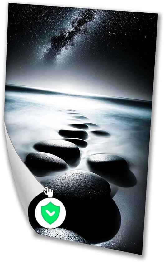 Mystiek pad naar de sterren - Kosmos posters - Poster stenen ...