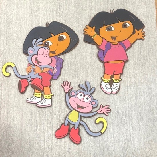 Dora Muur stickers 3d stickers Disney | bol