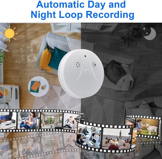 Spy Camera - Verborgen Beveiligingscamera - Recorder | bol