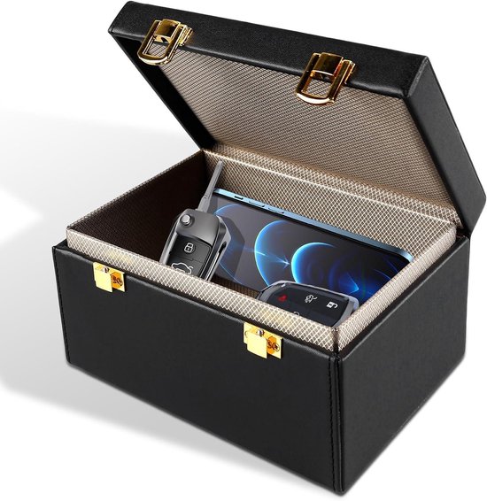 RFID-blokkerende Faraday Box voor autosleutels - Keyless Go beschermbox ...