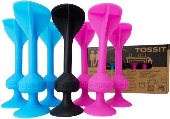 999 Games - Tossit - Starter Pack - Blauw-Roze - Darts - Petanque ...