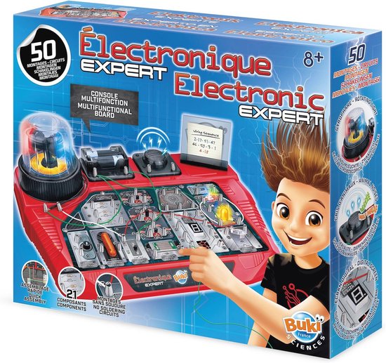 Elektronica Expert Set voor Kinderen - Bouw en Leer met Meer dan 50 ...