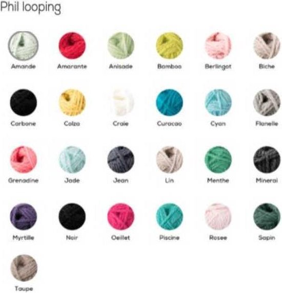 Phildar Phil Looping 019 Myrtille | bol.com