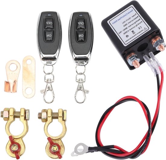 Afstandsbediening Batterij Doodschakelaar 12V 200A voor Auto RV Vrachtwagen Boot | bol