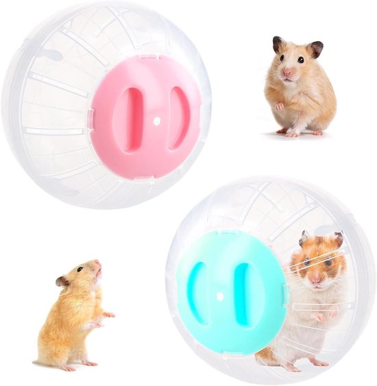 Hamster Running Ball 14.5 cm Plastic Running Wheel for Small Animals ...
