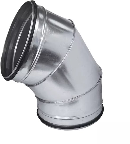 Ronde spiro bocht 60° Ø 125mm voor spirobuis | bol