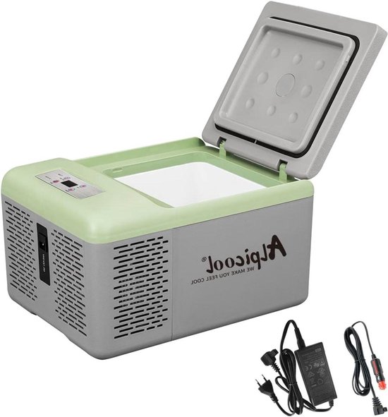 Cool Box 9 Litres 12 V Mini Cooler Box Electric Compressor Freezer ...
