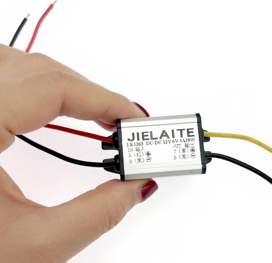 DC-DC Buck Converter Module 12V naar 6V 3A 18W - Spanningsregelaar voor ...