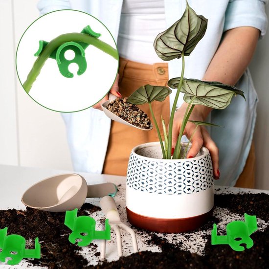 40pcs Low Stress Plant Training Clips - 90 Degree Clips for Plant Stem ...