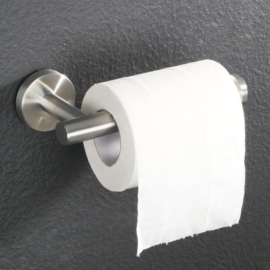 Toiletrolhouder - Wc rolhouder zonder klep - wc-rol stang - WC Rol ...