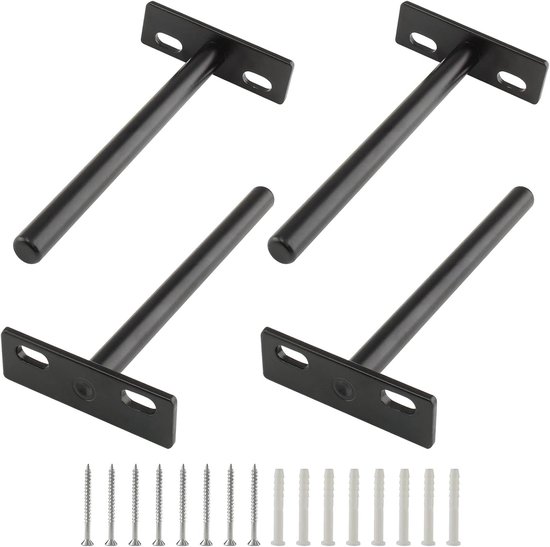 4 stusk - Plankdragers - Rekbeugels - Plankhouder - Wandsteun ...