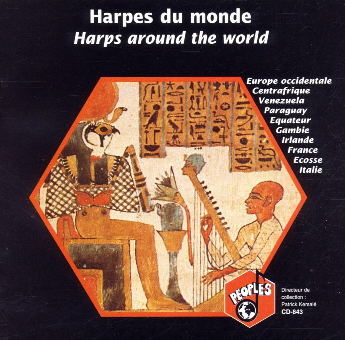 Harps Around The World, B, Atrice Guillermin Hugo Barahona | CD (album ...