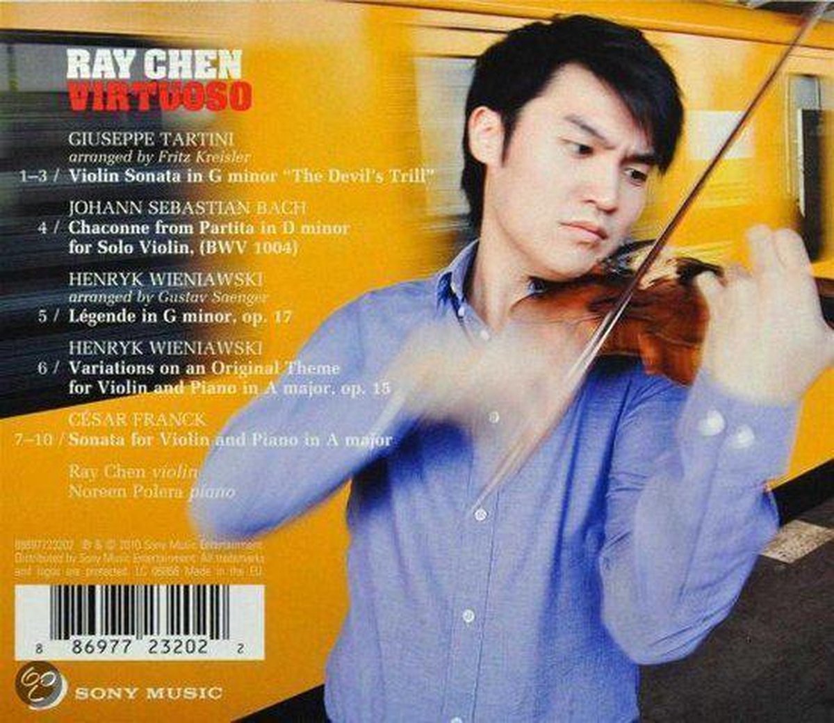 Virtuoso, Ray Chen | CD (album) | Muziek | bol