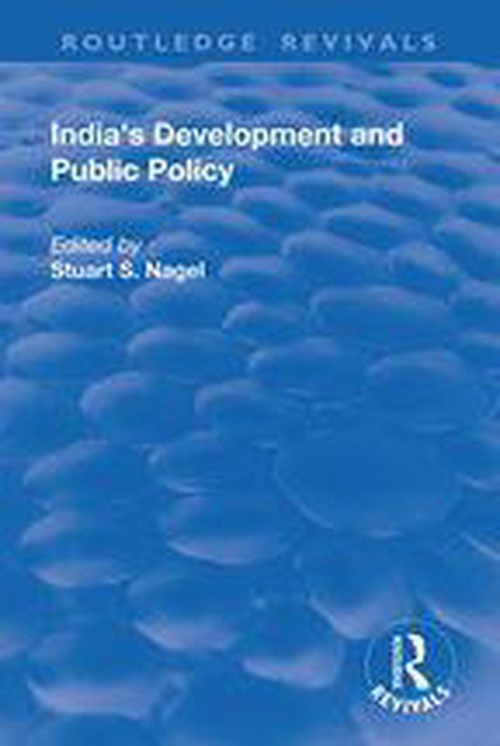 Routledge Revivals - India's Development and Public Policy (ebook ...