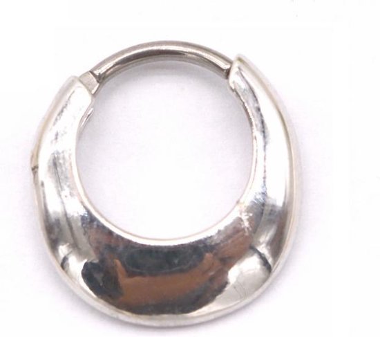 Septum piercing sieraad - Shield - Zilverkleurig - 1,2mm dikte | bol.com