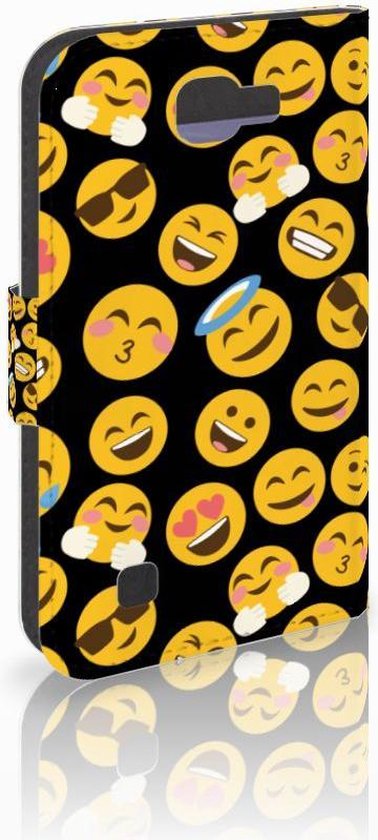 LG K4 Bookcase Hoesje Design Emoji | bol.com