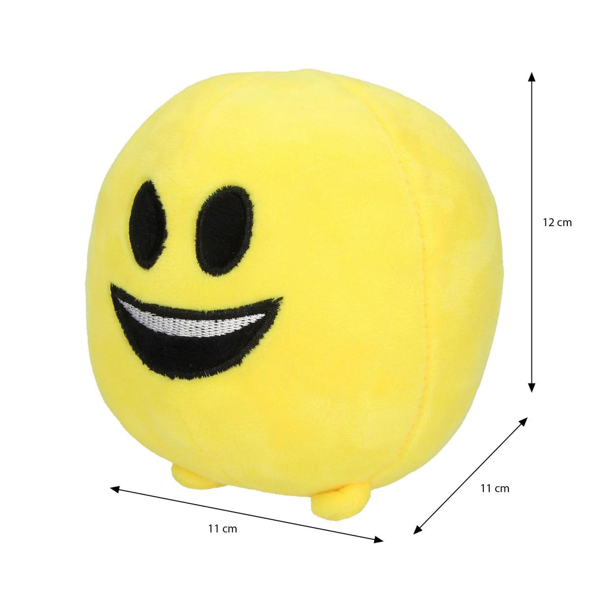 Toyworld Emoji Pluchen Knuffel Blij – 11x11x12cm | Emoticons ...