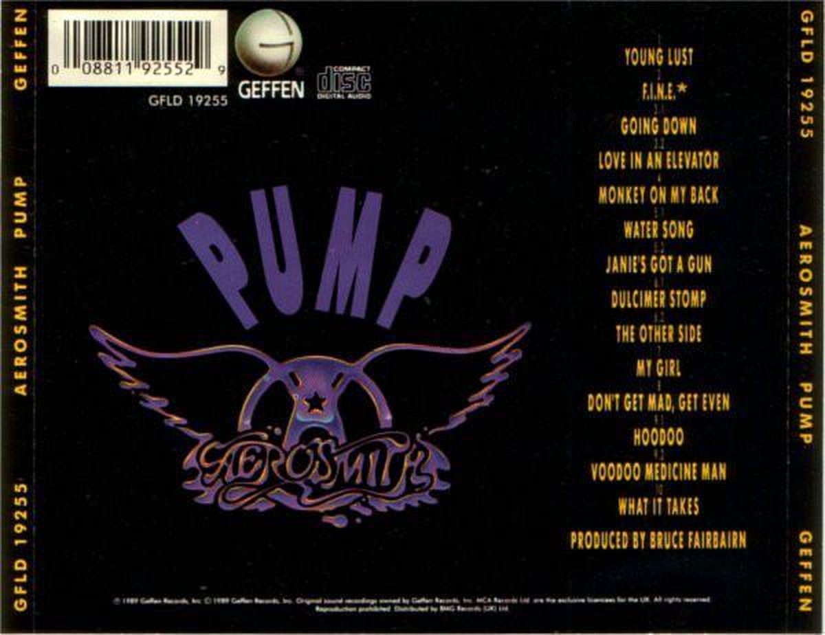 Pump, Aerosmith | CD (album) | Muziek | bol
