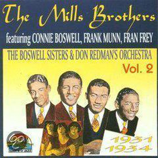 Vol. 2 1931-34, Mills Brothers | CD (album) | Muziek | bol