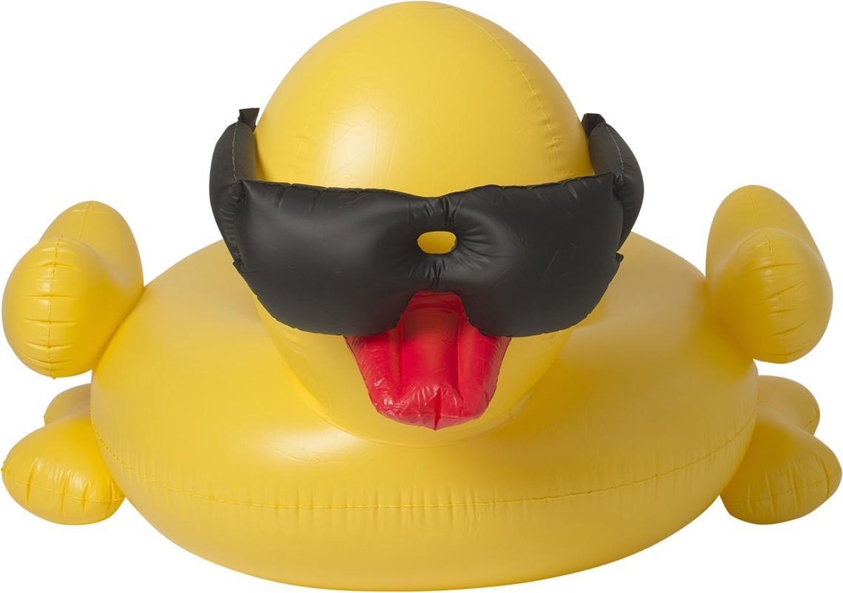 Opblaasbare eend XXL – zwemband – luchtbed – leuk voor op vakantie ...