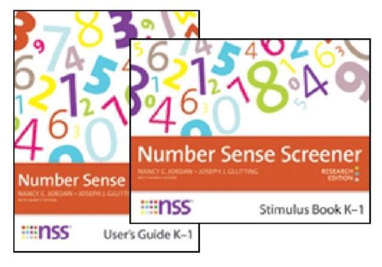 Number Sense Screener (Nss) Record Sheets, K-1, Research Edition ...