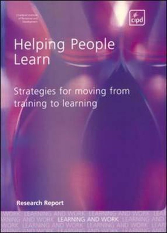 Helping People Learn, The Cipd | 9781843981053 | Boeken | bol