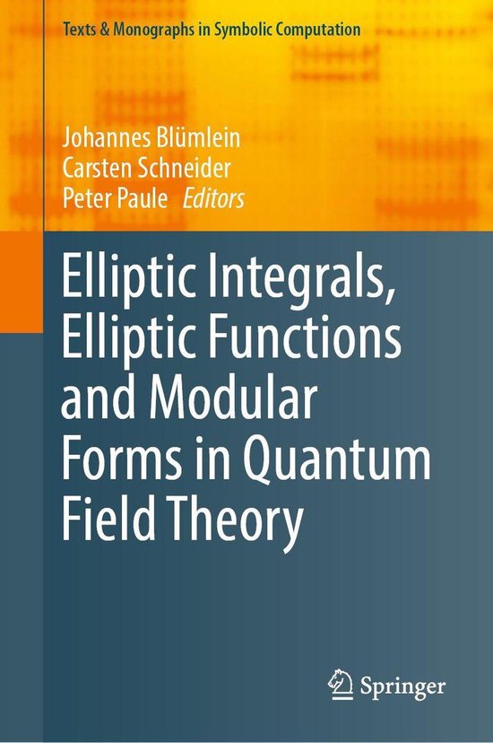 Texts And Monographs In Symbolic Computation Elliptic Integrals