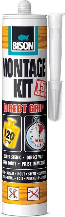 Bison Montagekit direct grip 370 gr | bol.com