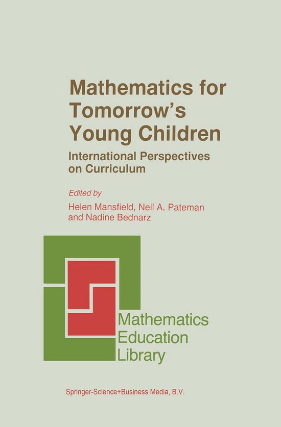 Mathematics Education Library 16 - Mathematics for Tomorrow’s Young ...