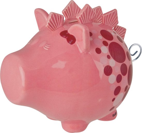 S&P OINK spaarvarken Pink Dinosaur (klein) | bol.com