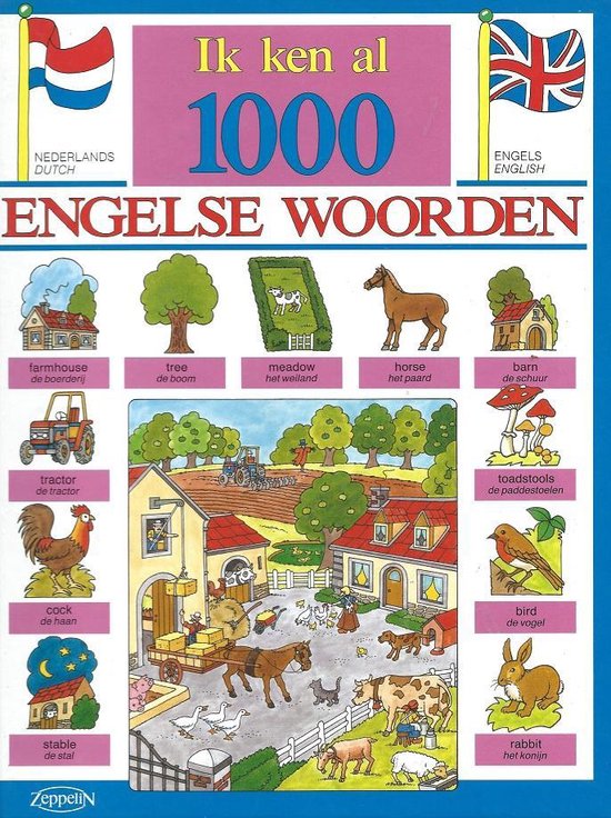 1000 engelse woorden Ik ken al, Jongh | 9789037452143 | Boeken | bol