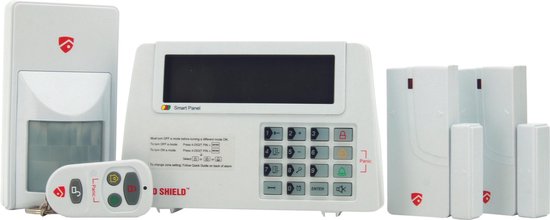 Red Shield draadloos alarm systeem WS-100 - plug & play - incl 1 ...
