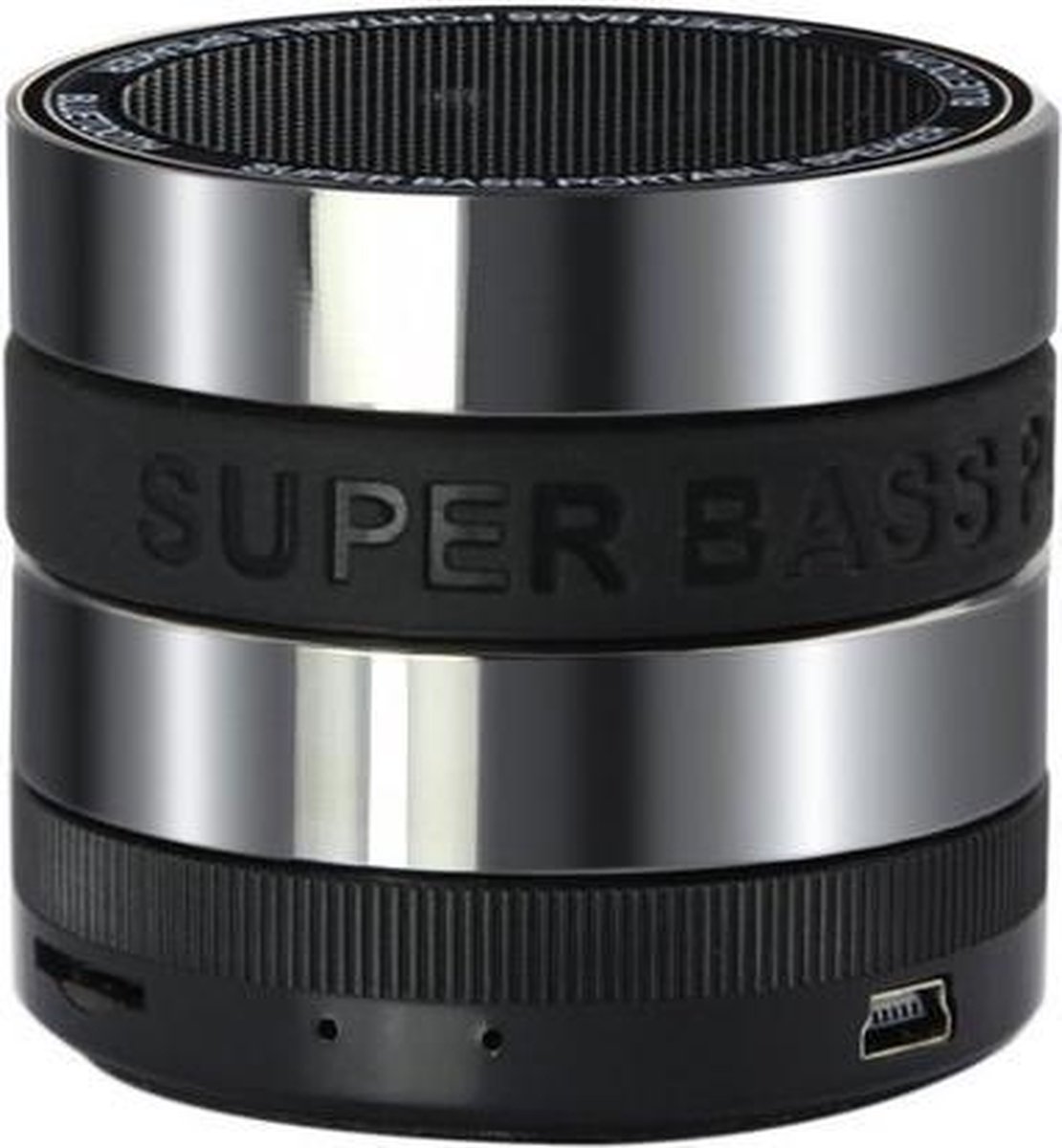 Super Bass Portable Bluetooth Speaker - Zwart | bol