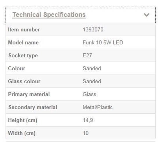 Nordlux Funk - Losse lamp - Wit - 5W | bol