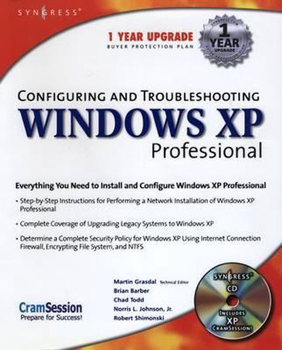 Configuring and Troubleshooting Windows XP Professional | 9781928994800 ... Configuring and Troubleshooting Windows XP Professional | 9781928994800 ...