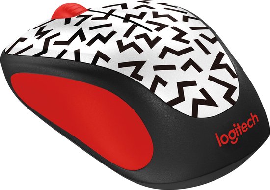 Logitech M238 Party - Draadloze Muis - Zigzag Red | bol.com