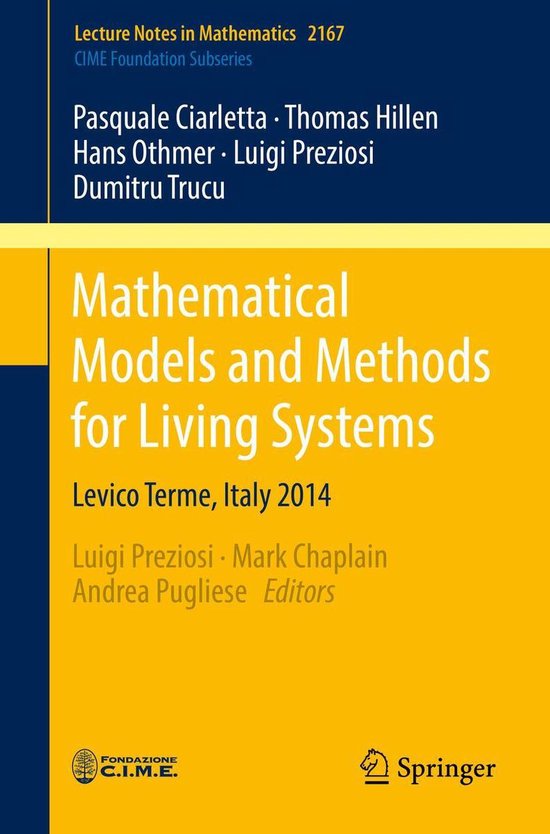 Lecture Notes in Mathematics 2167 - Mathematical Models and Methods for ...
