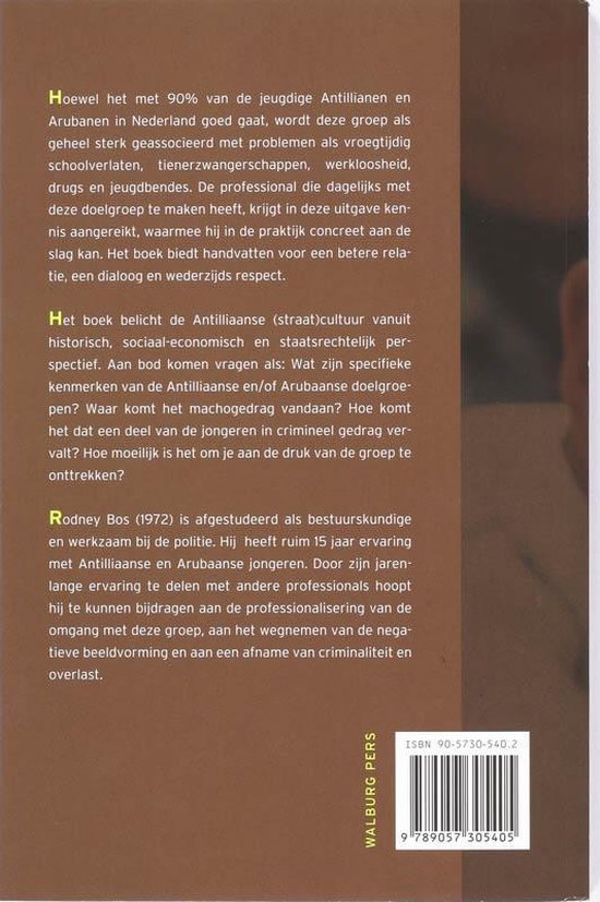 Antillianen: crimineel of gewoon anders?, Rodney Bos | 9789057305405 ...