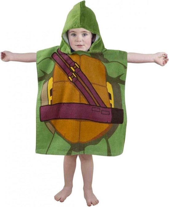 Ninja Turtles Poncho handdoek 50x115cm | bol